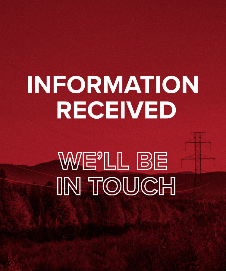 Quanta Services: We’ve Received Your Information!